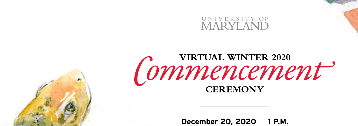 Winter 2020 Commencement | UMD College of Education
