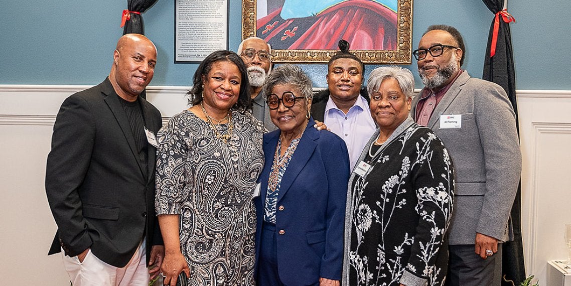 College of Education Installs Portrait of Elaine Johnson Coates ’59 ...
