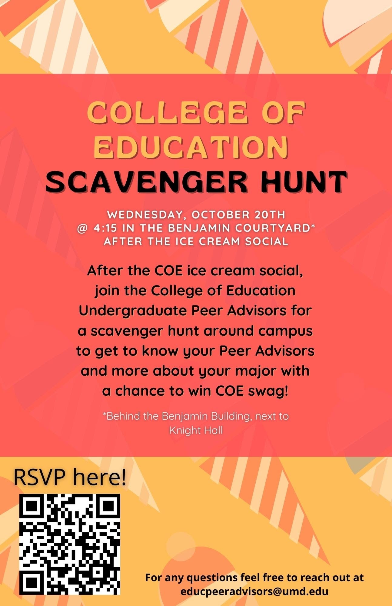 College of Education Scavenger Hunt | UMD College of Education